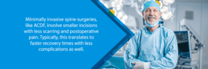 Advantages of Minimally Invasive ACDF | NJ Spine & Orthopedic